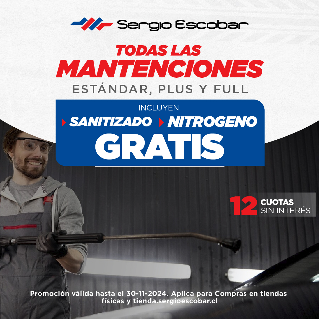 Agenda tu Mantención en Sergio Escobar – Mantención, Cambio de Aceite, Repuestos Originales ...